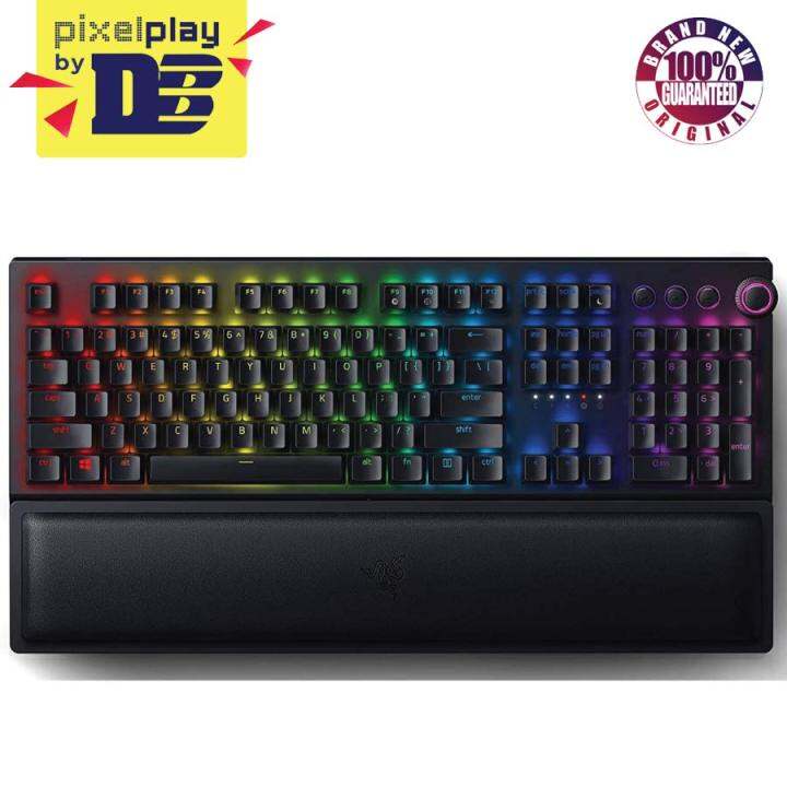 Razer Blackwidow V3 Pro Wireless Mechanical Gaming Keyboard (Yellow ...