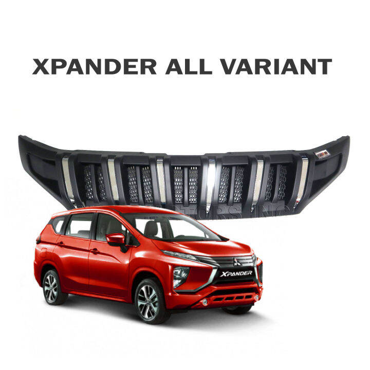 Grille Mitsubishi Xpander 2018-2022 Matte Black Apollo Grill | Lazada PH