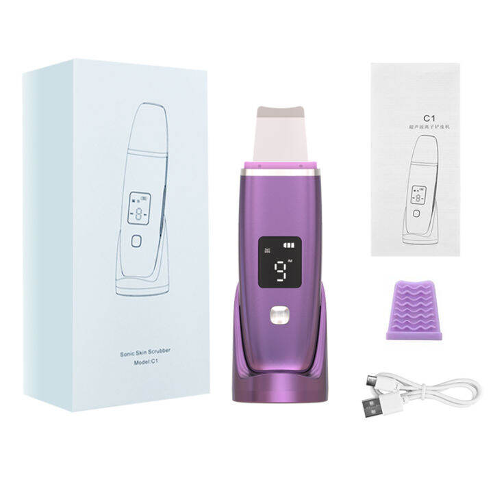 Peeling Ultrassonico Skin Scrubber Exfoliating Blackhead Remover Face ...