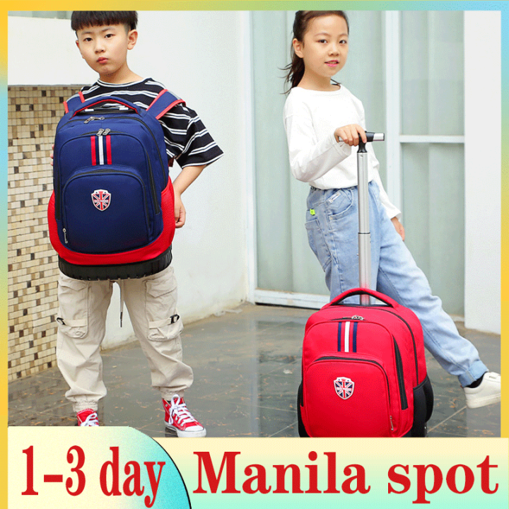 Pull rod bag Primary school boys and girls Junior high school English ...