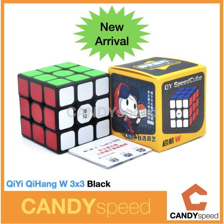 รูบิค QiYi QiHang (Sail) W 3x3 Black | By CANDYspeed | Lazada.co.th