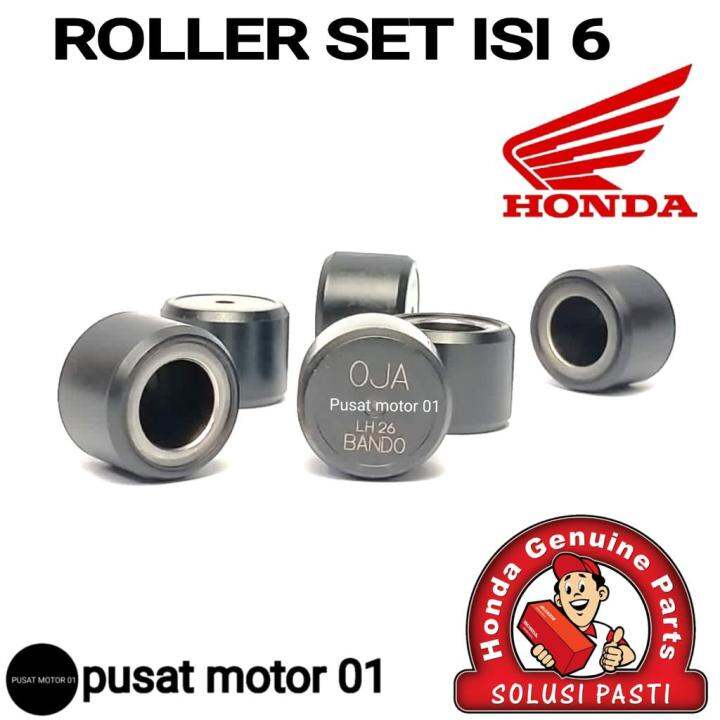 Roller Set Original Ahm Honda Isi 6 Roler Ori Motor Honda Beat Scoopy ...
