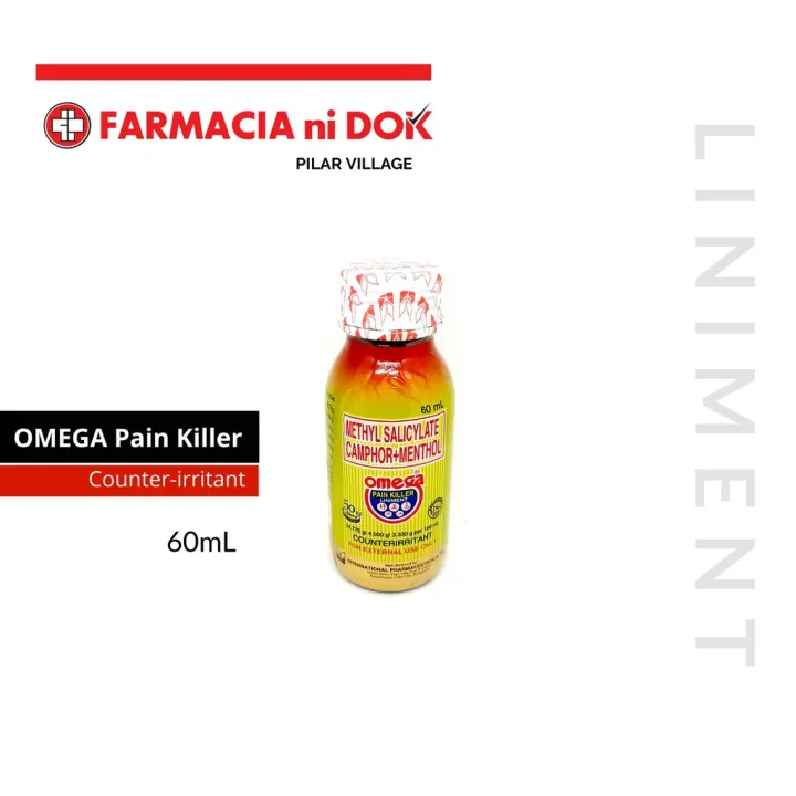 Omega Pain Killer Liniment 60mL | Lazada PH