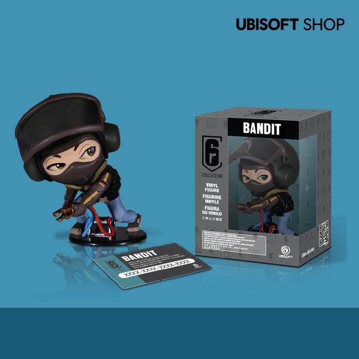 Ubisoft: Rainbow Six Siege Six Collection: Bandit Chibi Figurine ...