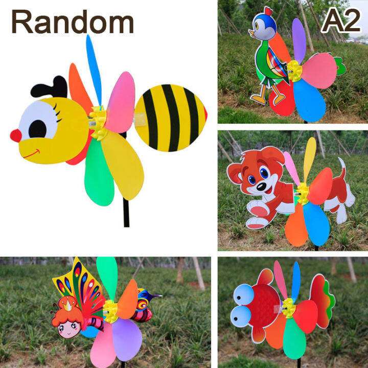 Clothing mother and baby ขายใหม่3D Large Animal Bee Windmill WIND ...