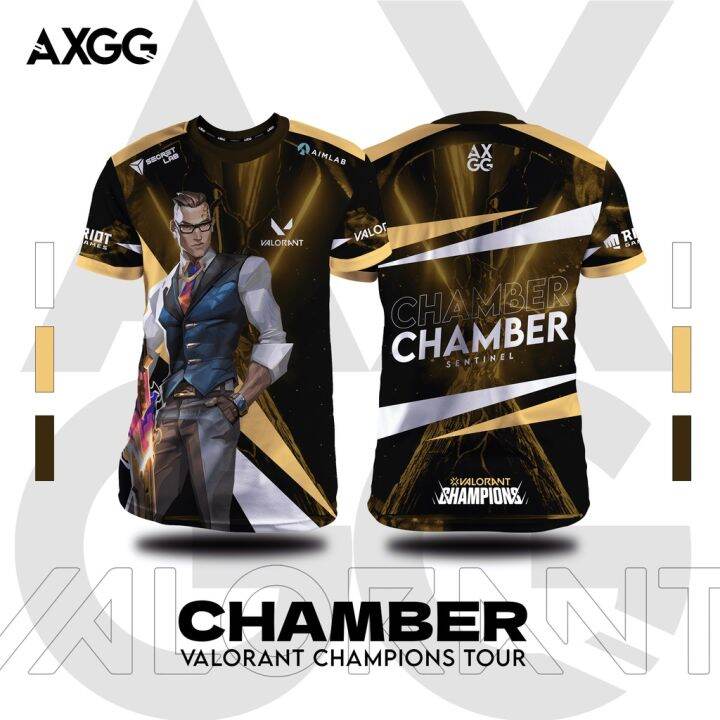 2022 AXGG ' Valorant VCT - Chamber ' Gaming Shirt | Lazada PH