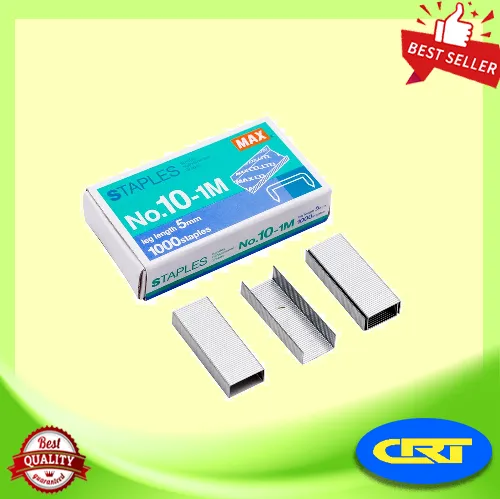 MAX Staples / Bullet / Dawai Kokot / Ubat Stapler (NO.10-1M) | Lazada
