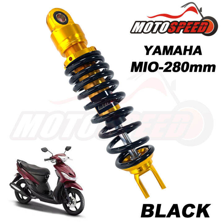 1 Pc YAMAHA Rear Mono Shock absorber For Mio Click Beat FI Scoopy Skydrive 280mm Motorcycle ...
