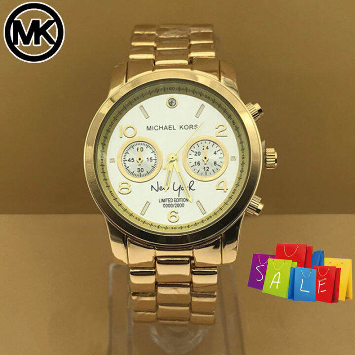mO=Michael Kors MK Watch For Womens Men Couple Stainless Steel Pawnable ...