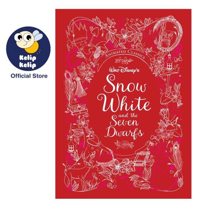 Disney Princess Snow White Story Book Hardcover Gold Foil Gift Edition ...