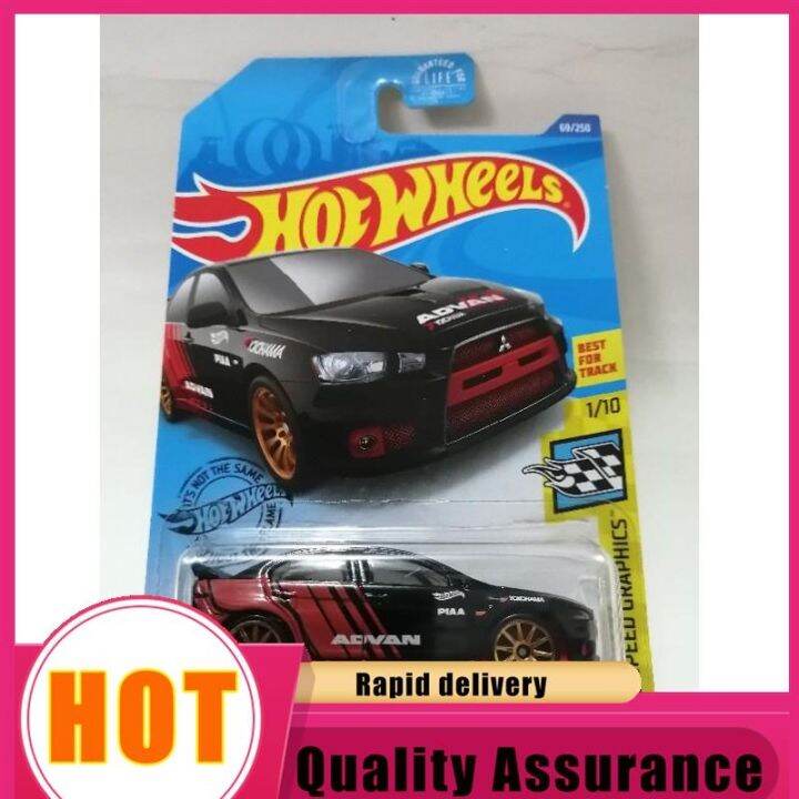 Hot Wheels Mitsubishi Lancer Evolution Evo X ADVAN livery 1:64 Diecast ...