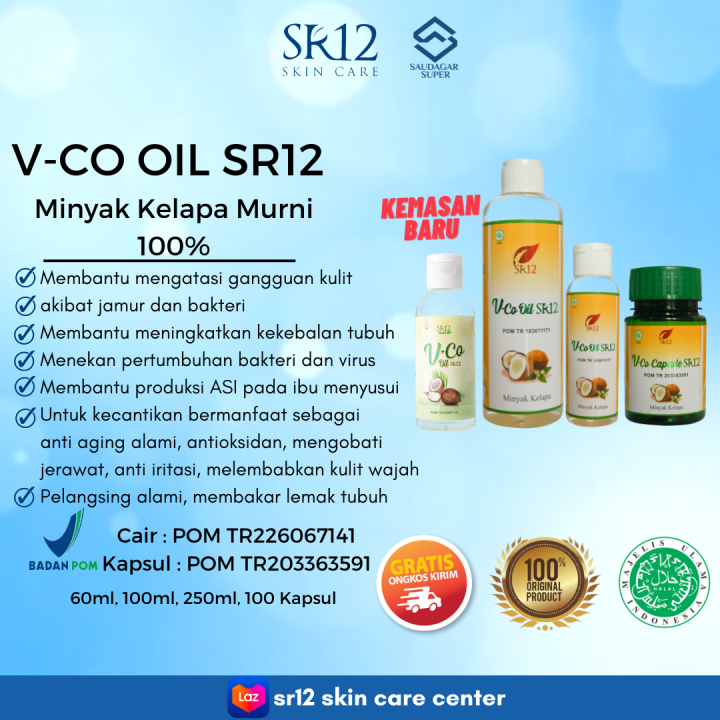 Virgin Coconut Oil / VCO / VICO SR12 60 ML | Lazada Indonesia