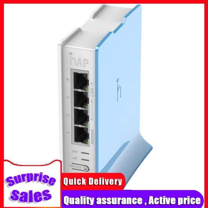 Mikrotik RB941 RouterBoard hAP Lite RouterOS L4 4-Port Wireless Router ...