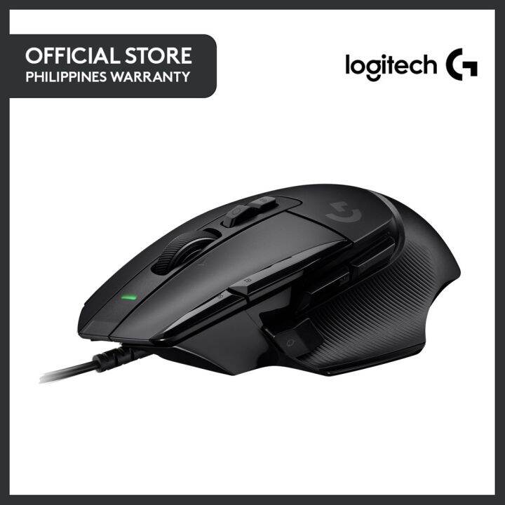 Logitech G502 X LIGHTFORCE hybrid optical-mechanical primary switches ...