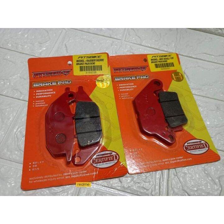 PITSBIKE BREAK PAD FOR SNIPER 150 | Lazada PH