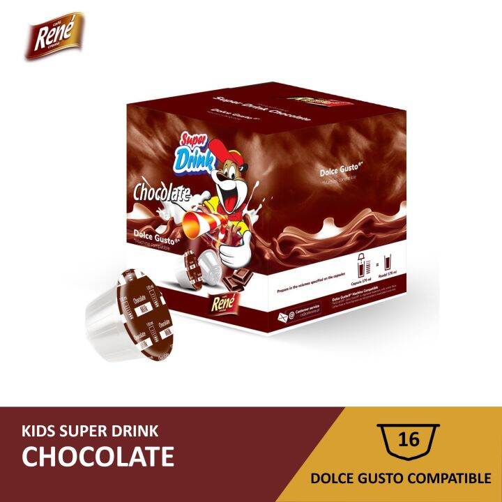 RENÉ | CHOCOLATE - KIDS | Dolce Gusto® Compatible | Lazada