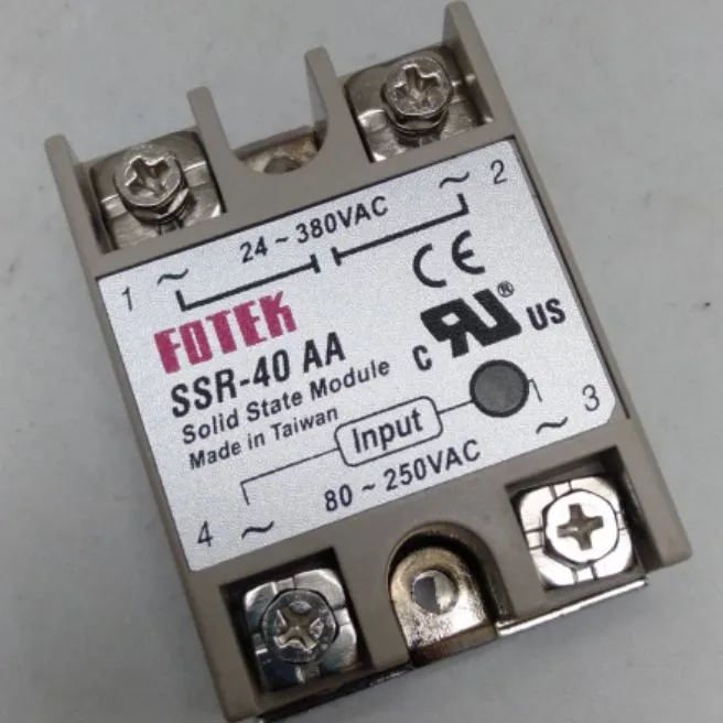 SSR-40AA Solid State Midule โซลิดสเตตรีเลย์ SSR40AA 40A พร้อมจัดส่ง ...