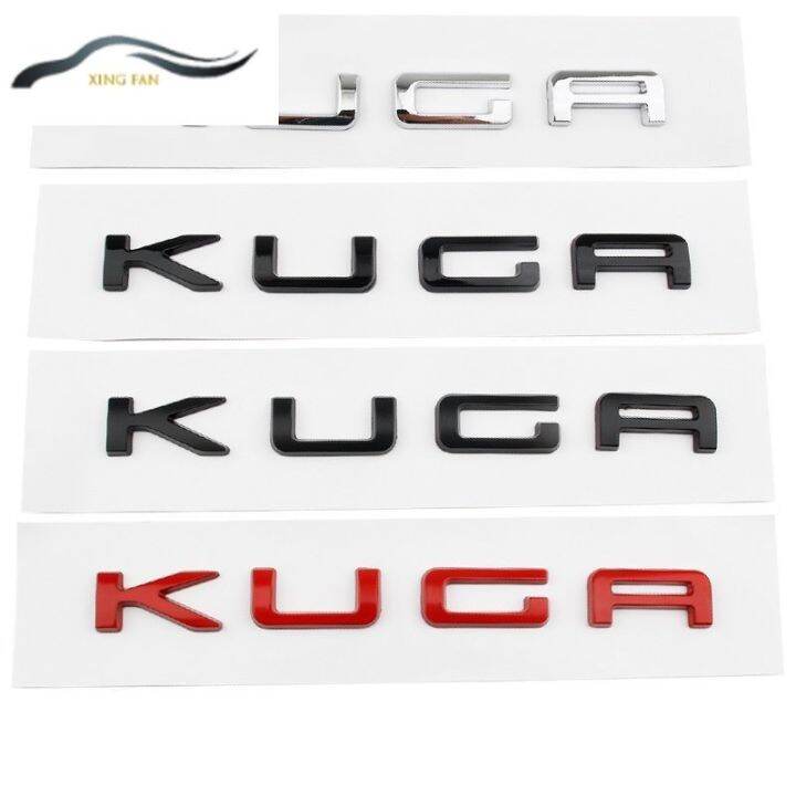 XINFAN Ford Kuga Wing Tiger Car Tailgate 2019 ST-Line Rear Kuga letter ...