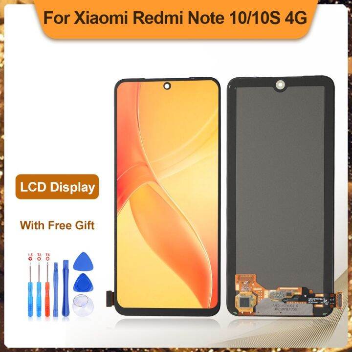 LCD For Xiaomi Redmi Note 10 TFT With Frame M2101K7AG Touch Screen ...