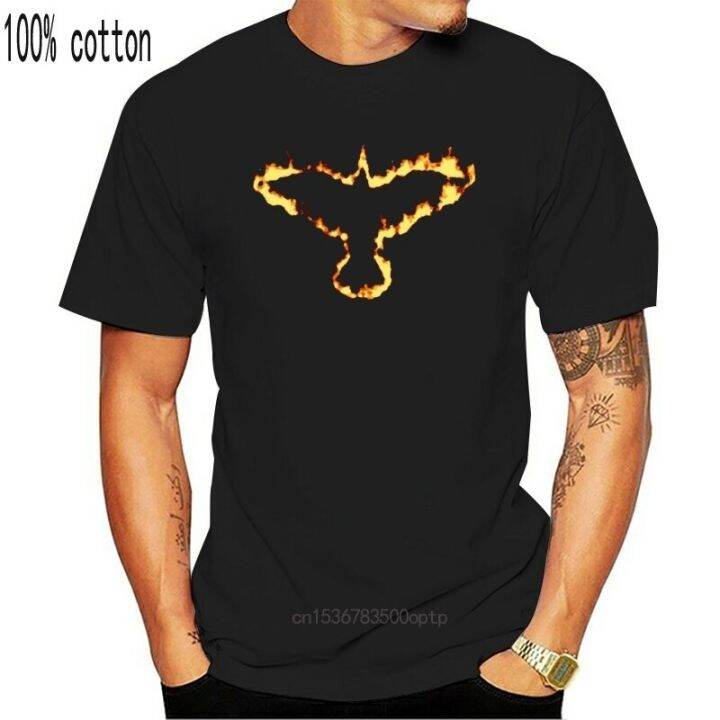 The Flaming Crow V1 T Shirt Black All Sizes S- | Lazada PH