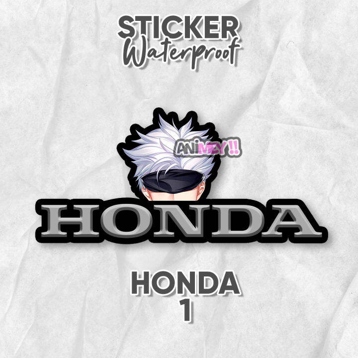 Stiker Gojo Satoru Logo Honda / Stiker Anime Waterproof | Lazada Indonesia