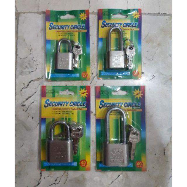 Stainless Padlock / Pad Lock 30mm 40mm Short / Long Shackle | Lazada PH