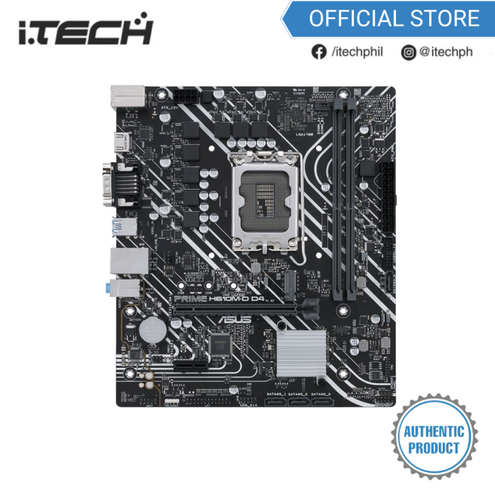 Asus Prime H610M-D D4 Motherboard | Lazada PH