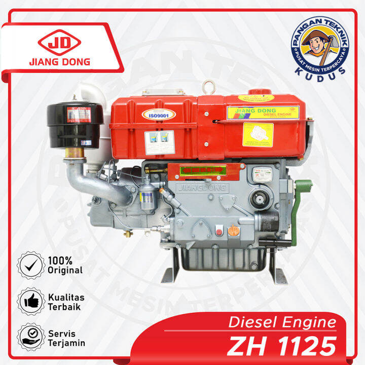 MESIN DIESEL JIANG DONG | ZH 1125 | MESIN DIESEL 28 PK | Lazada Indonesia