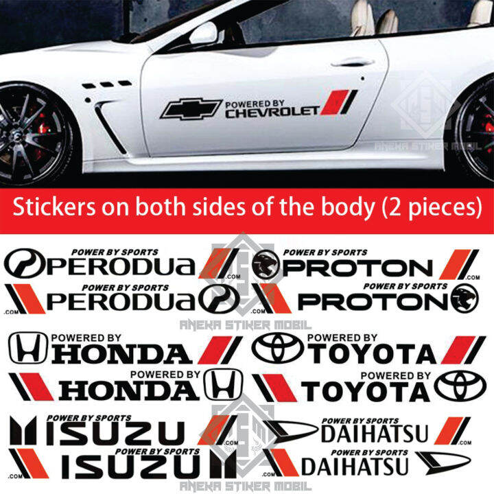 Stiker Mobil Sport Cutting Stiker Universal | Lazada Indonesia