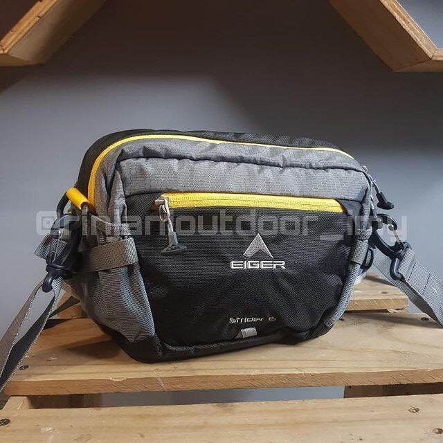 BODYPACK STRIDER EIGER ORIGINAL EIGER WAISTBAG 2IN1 TAS SELEMPANG ...