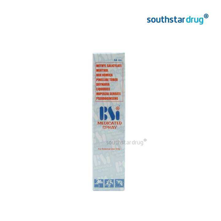 BSI 64 ml Medicated Spray | Lazada PH