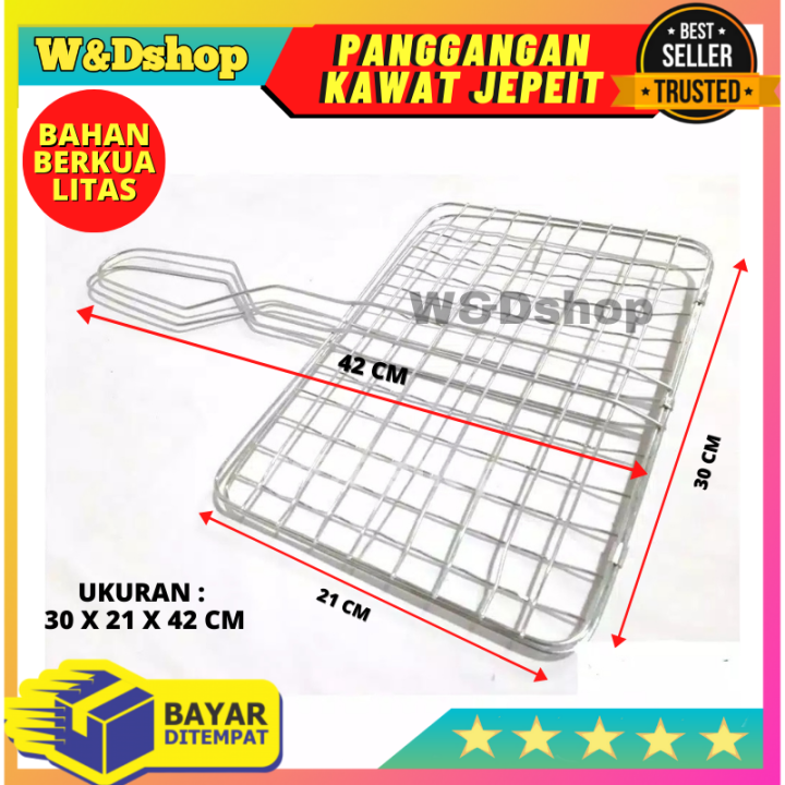 DWstore Alat Panggang Stainless Jepit. Panggangan Untuk Bakaran, Alat ...