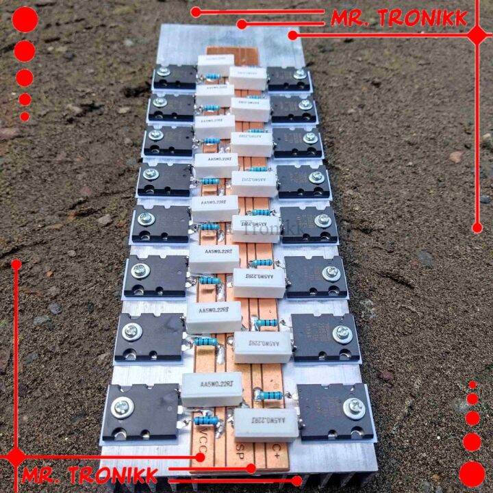 PARALEL TRANSISTOR FINAL TOSHIBA 8 SET TANPA DRIVER BUAT DRIVER ...