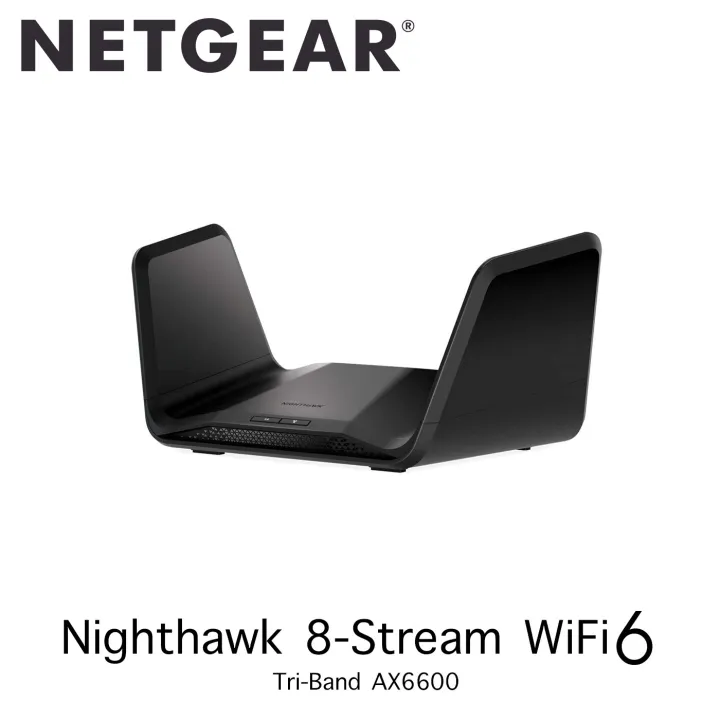 NETGEAR Nighthawk RAX70 8-Stream Tri-Band AX6600 WiFi 6 Router ประกัน ...