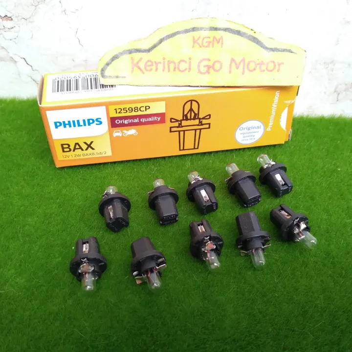 BOHLAM PHILIPS T5 1.2W 12V BLACK 12598CP DASHBOARD PANEL T5 12V ...