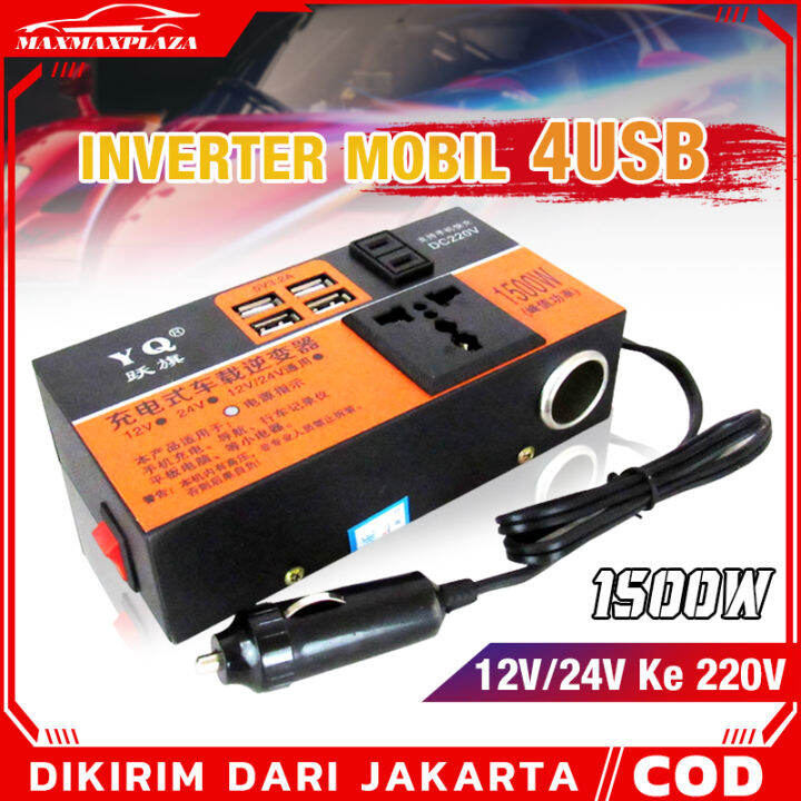 Mobil Inverter 1500w Frekuensi Tinggi Tegangan Daya Ke Beberapa 12v ...