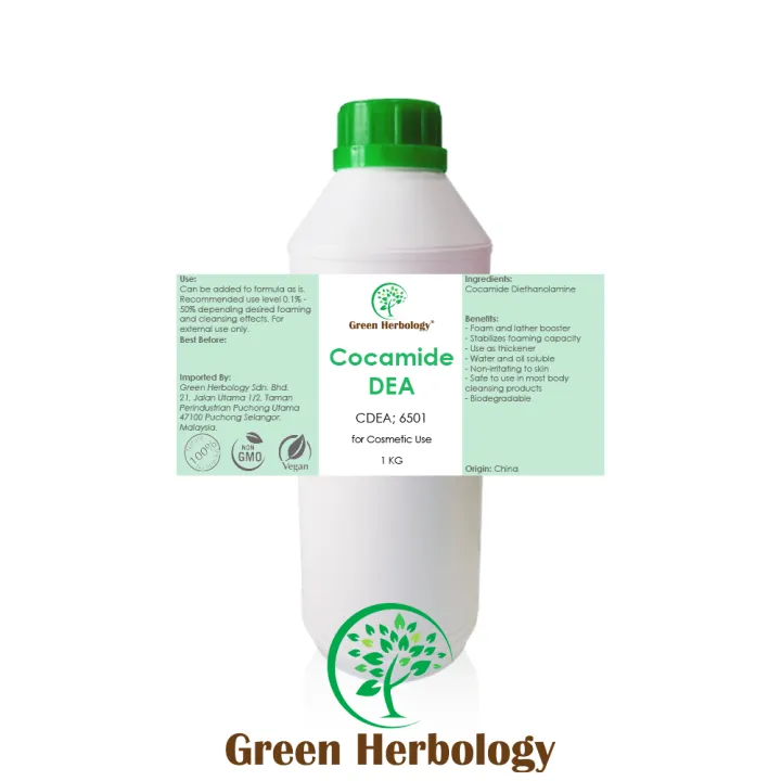 Cocamide DEA (Coconut Diethanol Amide; CDEA; 6501) - 1 Liter | Lazada