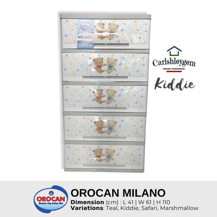 Orocan Milano Plastic Drawer (FREE DELIVERY within METRO MANILA only ...