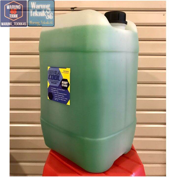 Air radiator coolant hijau urvila coolant 20L | Lazada Indonesia