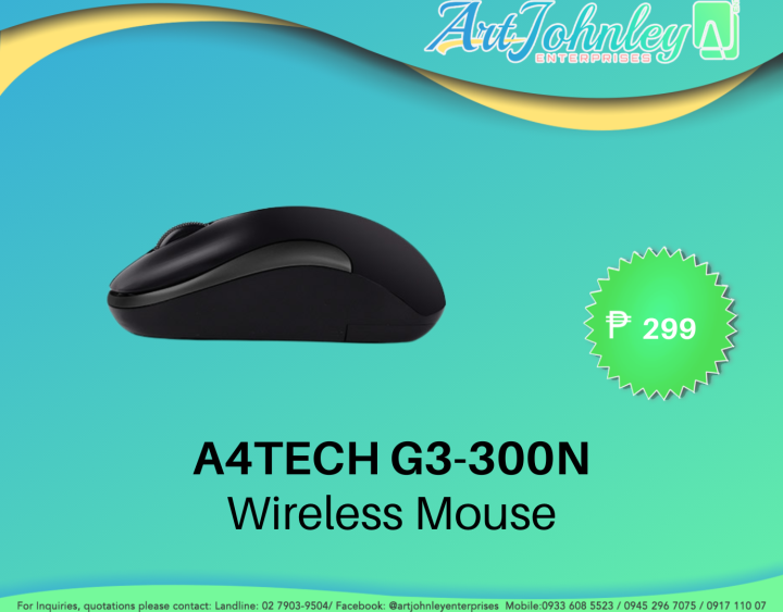 A4TECH G3-300N Wireless Mouse | Lazada PH