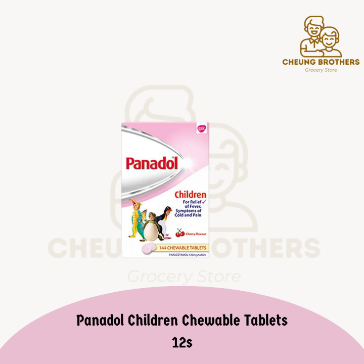 Panadol Children Chewable Tablets 12s | Lazada