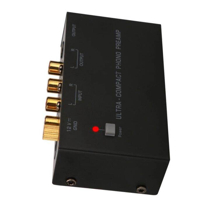 Ultra-Compact Phono Preamp Turntable Phonograph Preamplifier Mini ...
