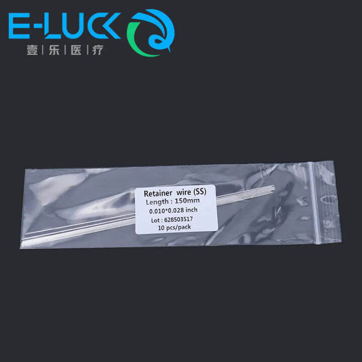 Pa10pcspack dental stainless steel retainer wire orthodontic ligature ...