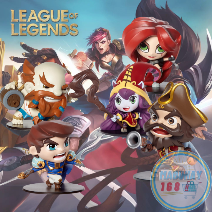 League of Legends Mini Chibi Figurines | Collectable Figurine set ...
