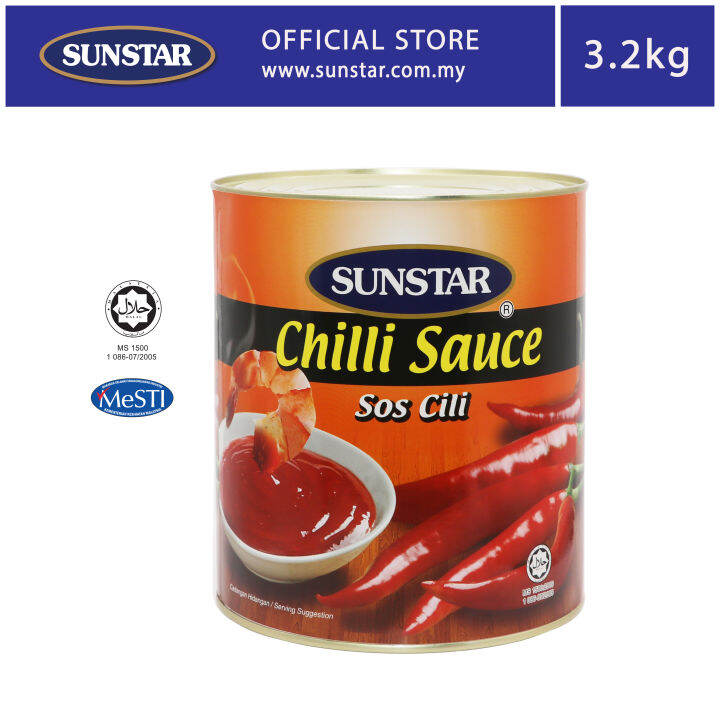 SUNSTAR Chilli Sauce / Sos Cili (3.2kg) | Lazada