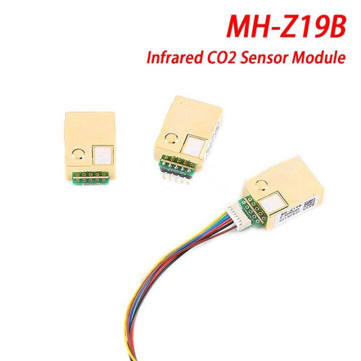 MH Z19 MH Z19B เซนเซอร์ตรวจจับแก๊สคาร์บอนไดออกไซด์เม็ดเซ็นเซอร์โมดูลอิน ...