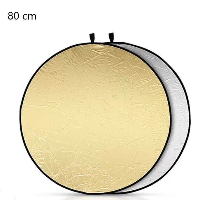 Reflektor Cahaya Studio Photography 2 in 1 diameter 80 cm bahan Kain ...