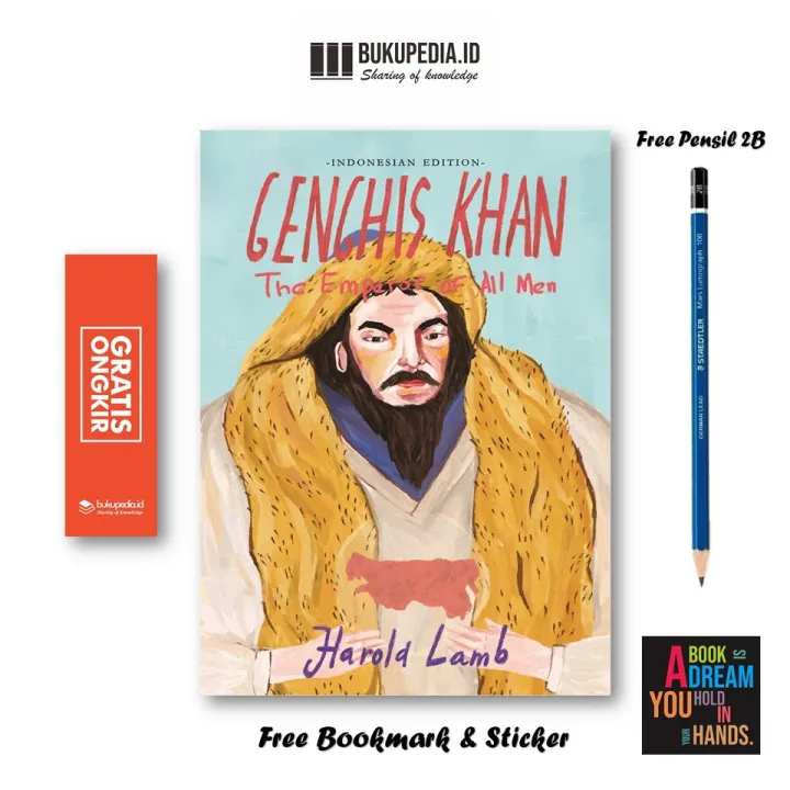 BUKU GENGHIS KHAN – EMPEROR OF ALL MEN -SECOND HOPE- (BONUS STIKER ...