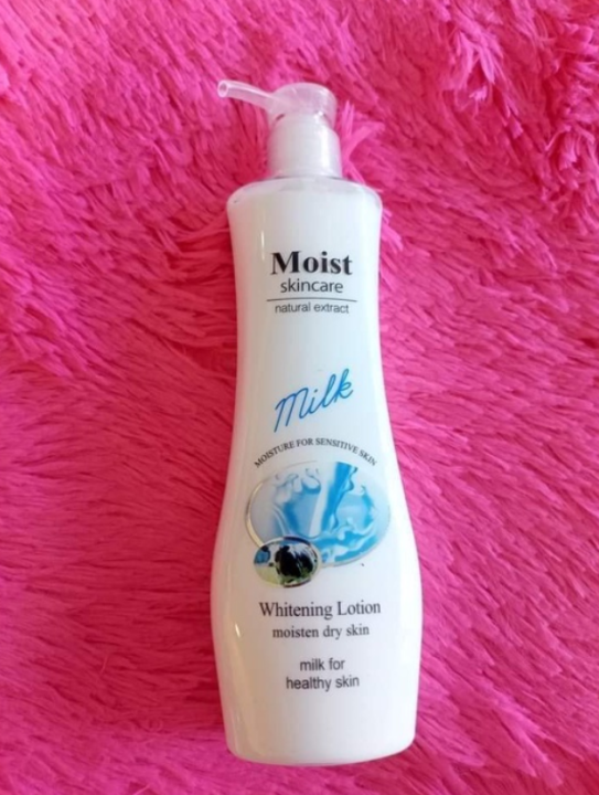 Milk Moist Skincare Natural Extract Whitening Lotion 310ml | Lazada PH