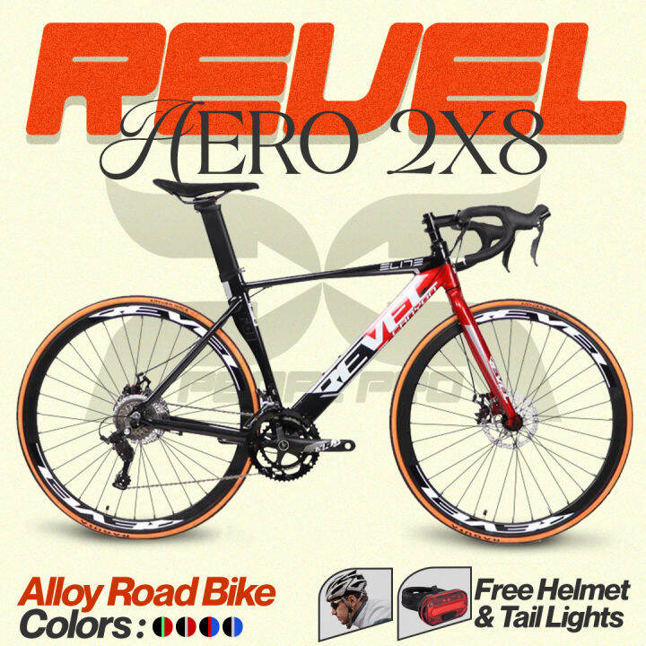 Revel Canyon Elite 2x8 Aero Alloy Roadbike Hallowtech 700x25c Outdoor ...